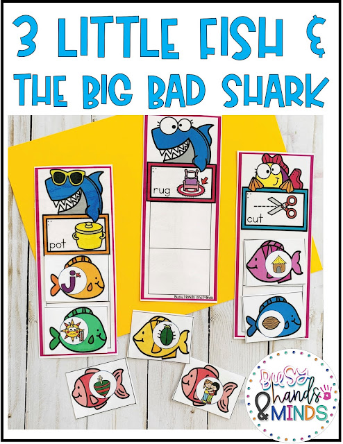 The Three Little Fish and the Big Bad Shark | Busy Hands and Minds