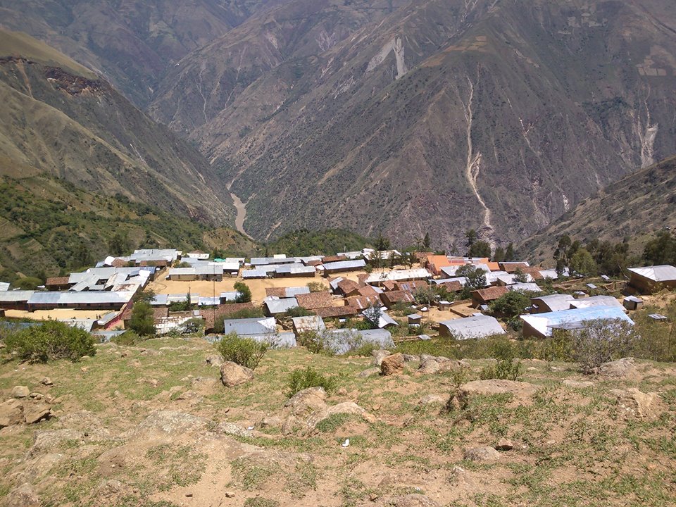 Mongon en Ancash: Centros Poblados