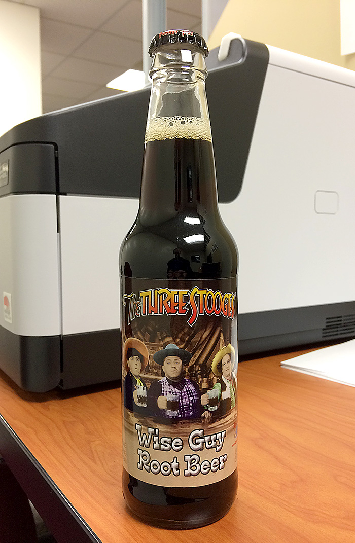 Steve's Root Beer Journal: The Three Stooges Wise Guy Root Beer