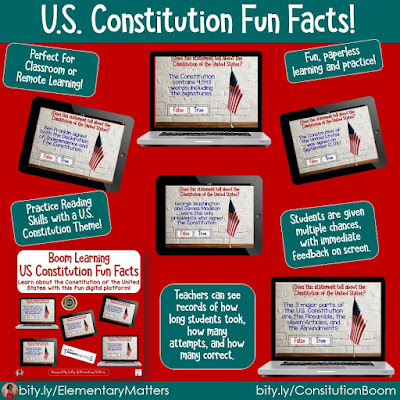 Elementary Matters: Fun for Constitution Day