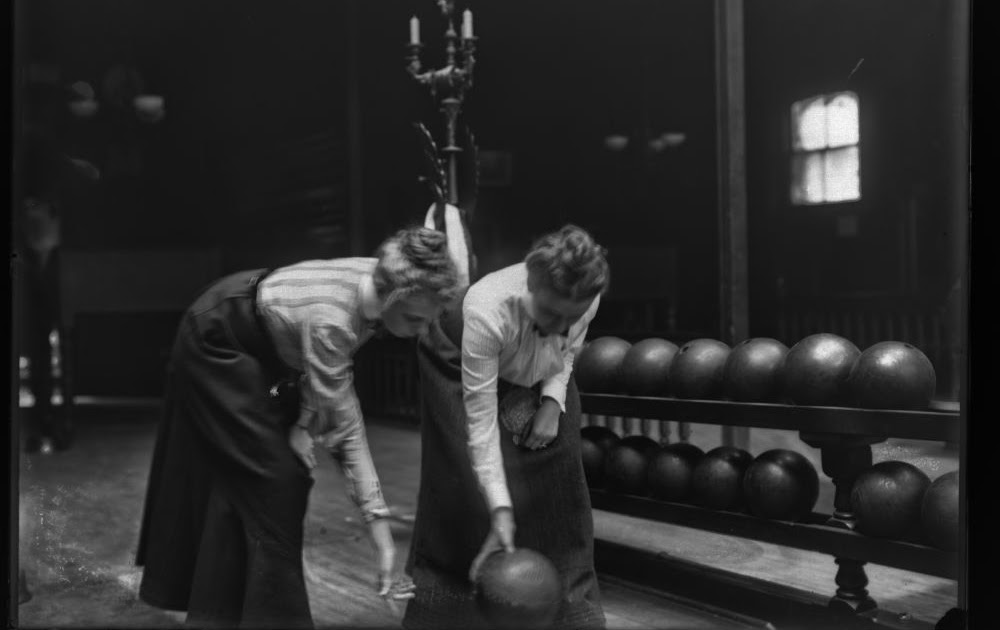 Victorian Women Bowling, circa 1900 ~ Vintage Everyday