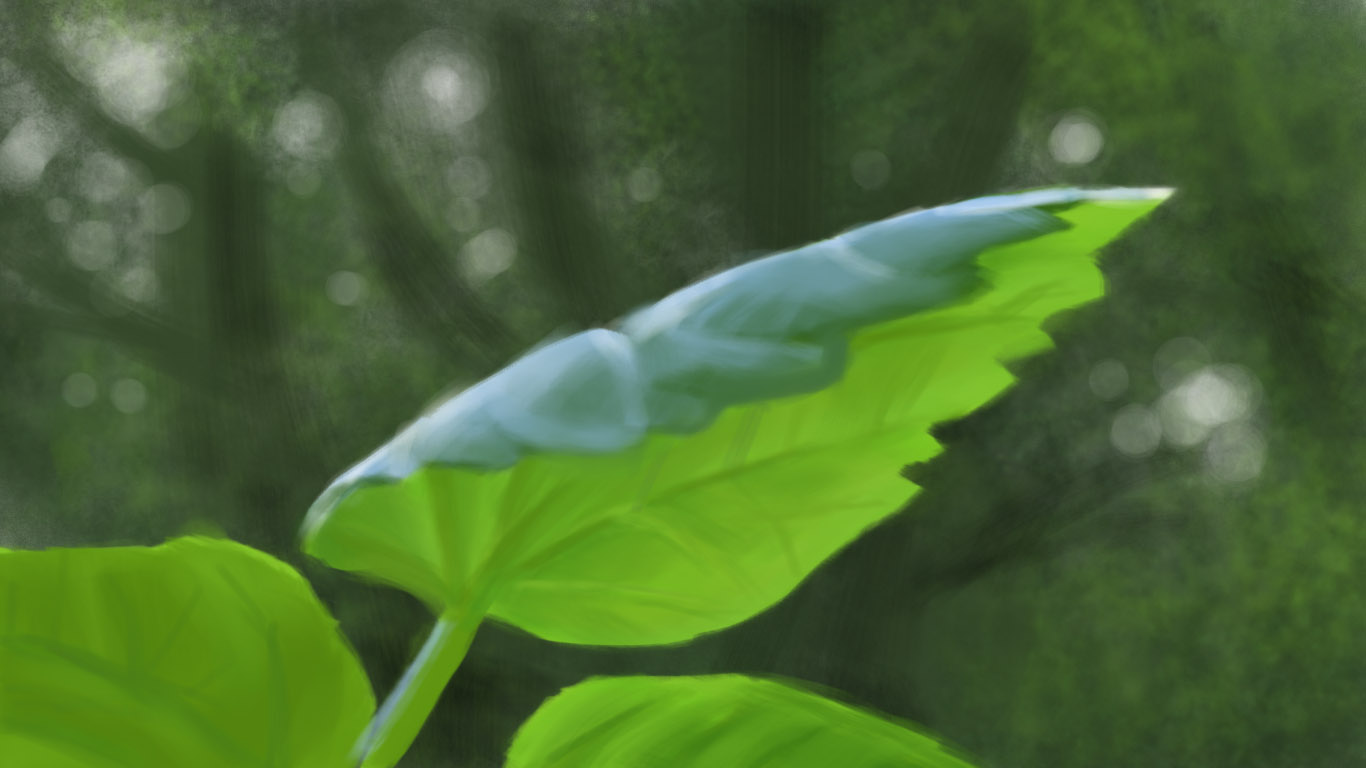 ART OF LON: Color Study - Leaf