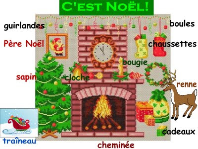 6º Educación Primaria: Vocabulaire à Noël