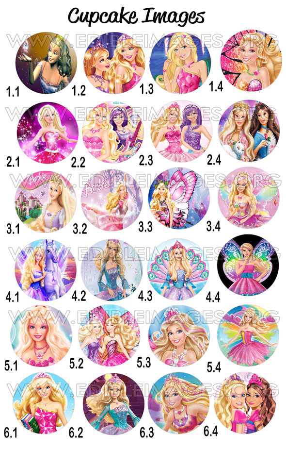 Edible Image Barbie - Aisha Puchong Jaya