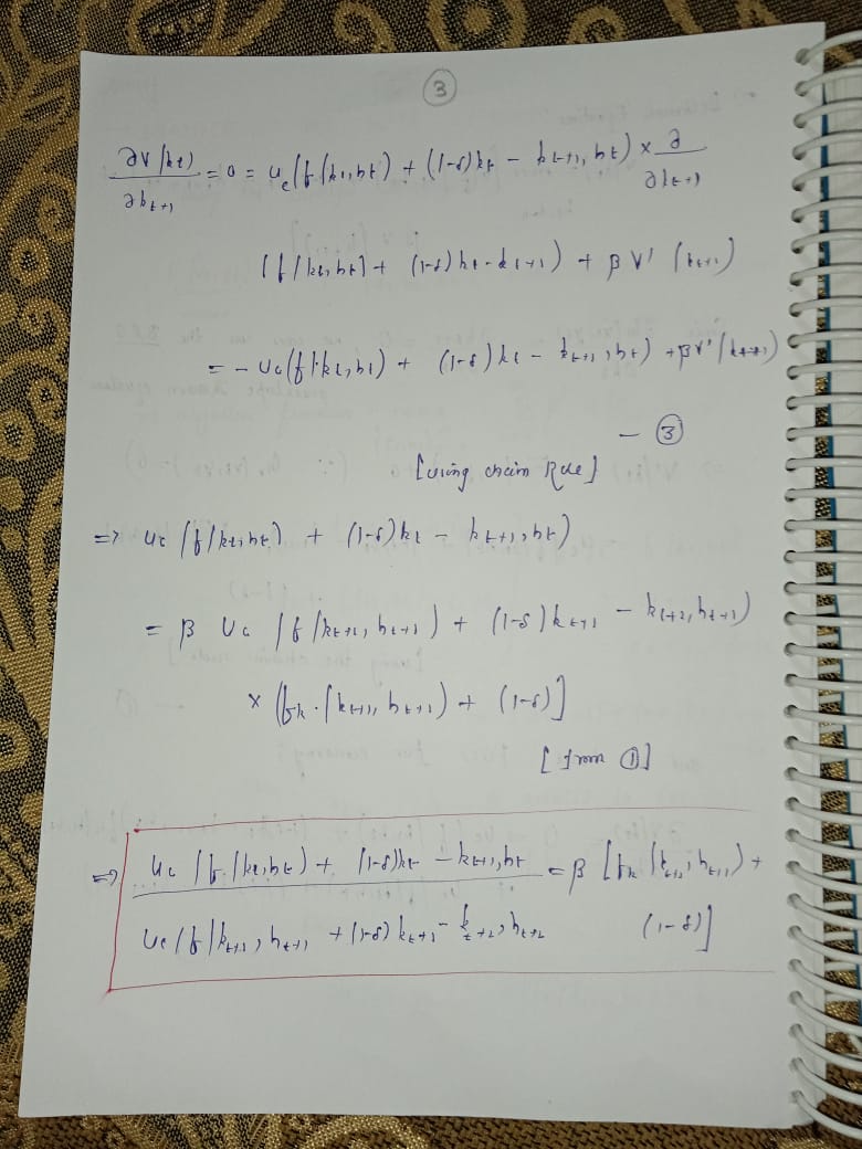 Macro B : Example : RCE with variable labor ( choice variable : Ct)