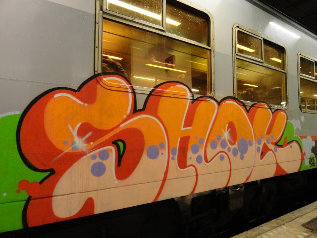 SHOK - TRD CREW Art on Train