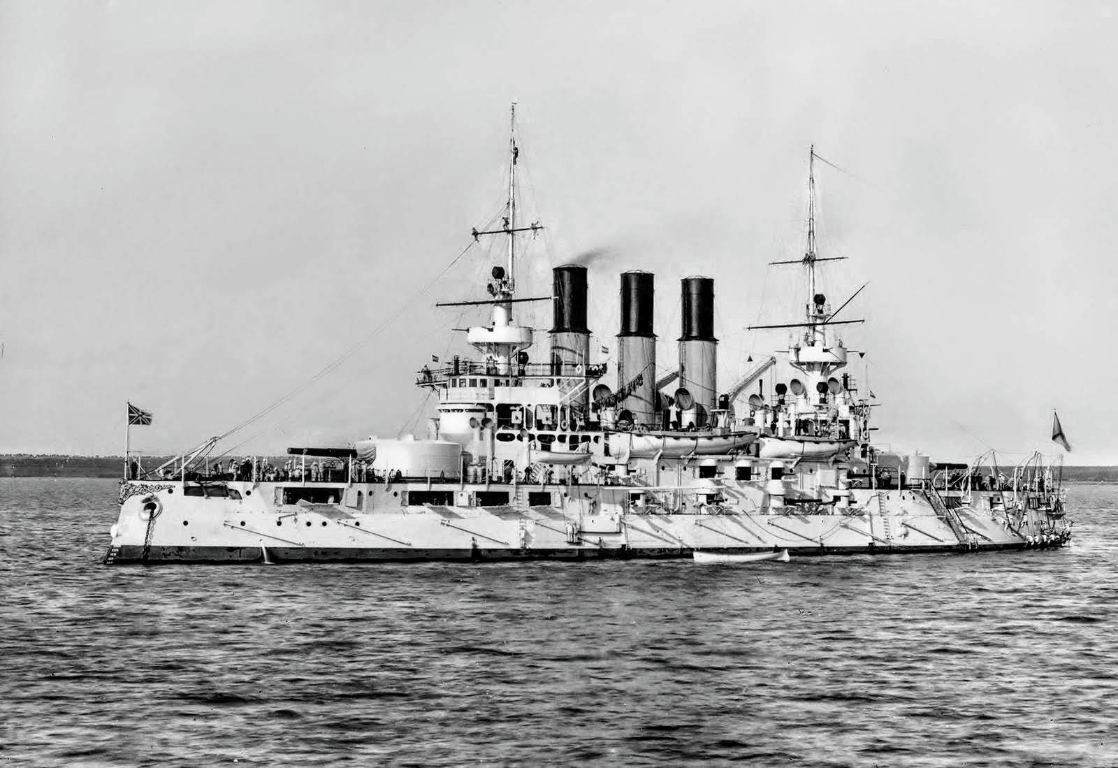 Retvizan (Russian: Ретвизан) was a pre-dreadnought battleship - Naval ...