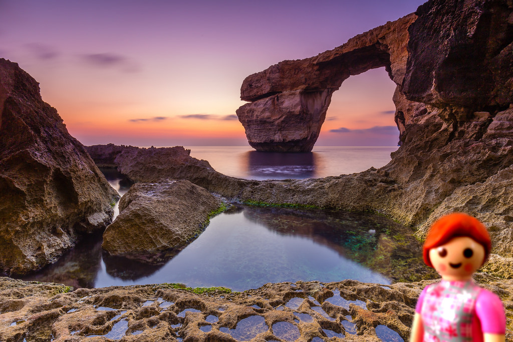 THE GRANDMA'S LOGBOOK ---: REMEMBERING THE AZURE WINDOW IN DWEJRA, GOZO