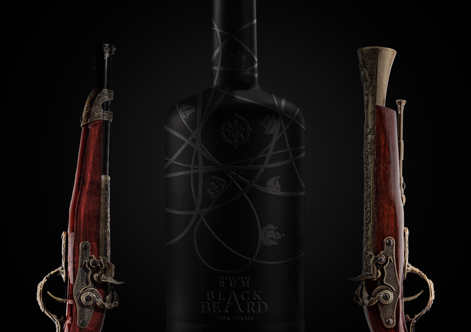 Blackbeard Rum on Packaging of the World - Creative Package Design Gallery