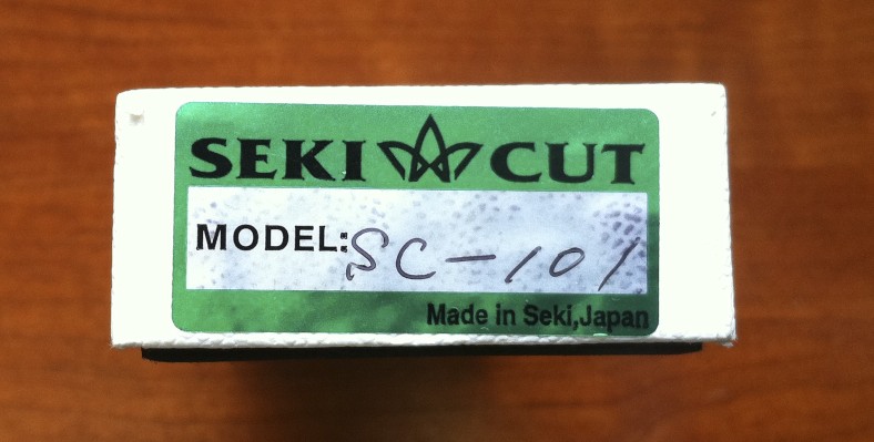 Knife Blog: Seki Cut: SC-101 Bob Lum Encounter