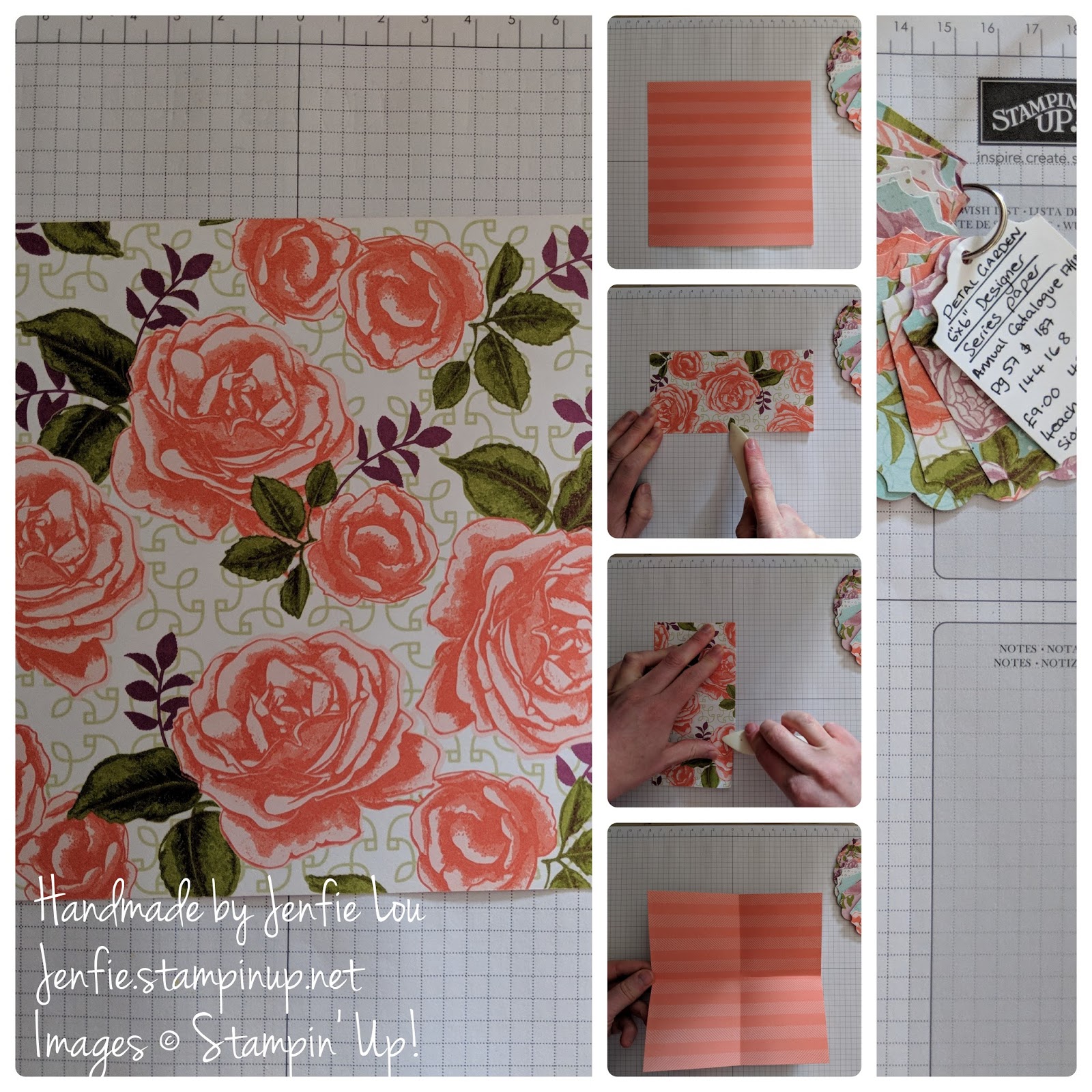 Handmade by Jenfie Lou: Mini Origami Treat Box Tutorial plus GIVEAWAY!