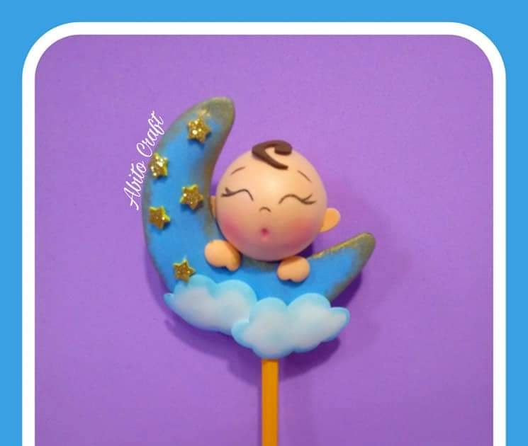 Mini bebê na Lua: molde gratuito - Ver e Fazer