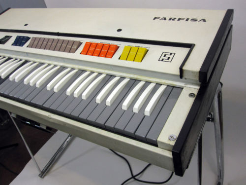 MATRIXSYNTH: FARFISA Fast Five vintage analog combo organ F.A.S.T. 5