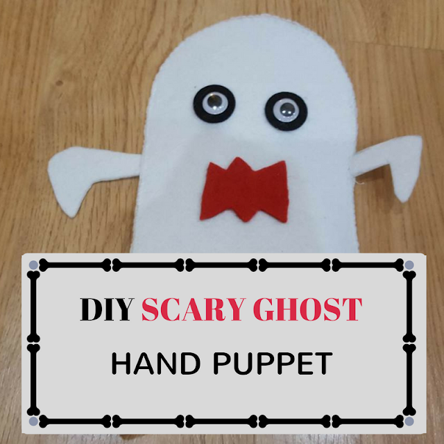 DIY scary ghost hand puppet |Keeping it Real