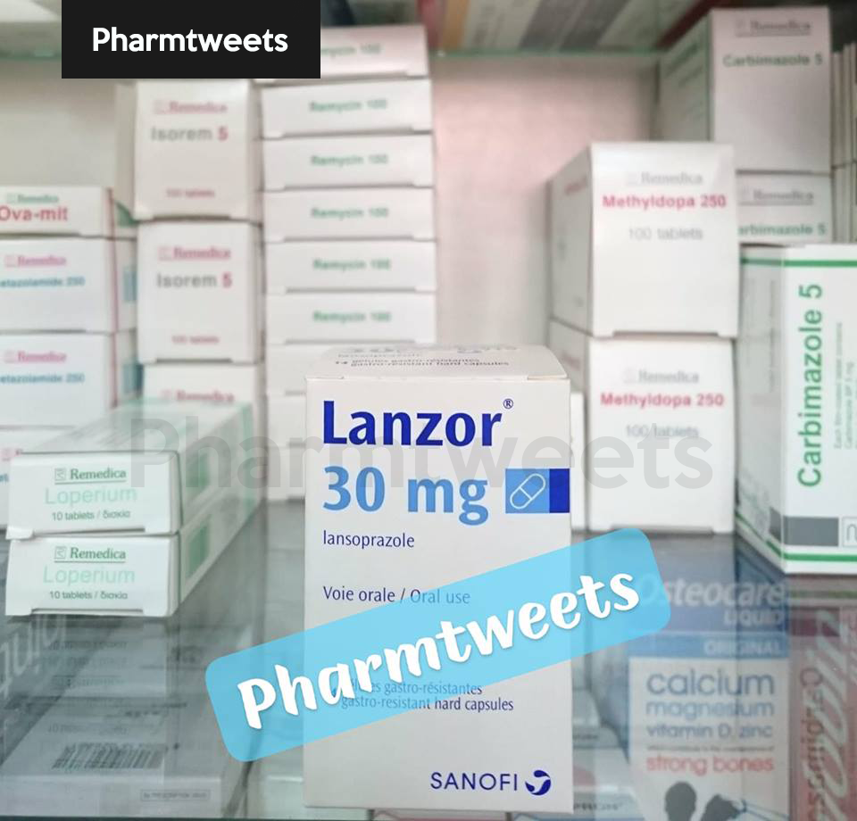 فارم تويت PharmTweets: دواء لانزور Lanzor