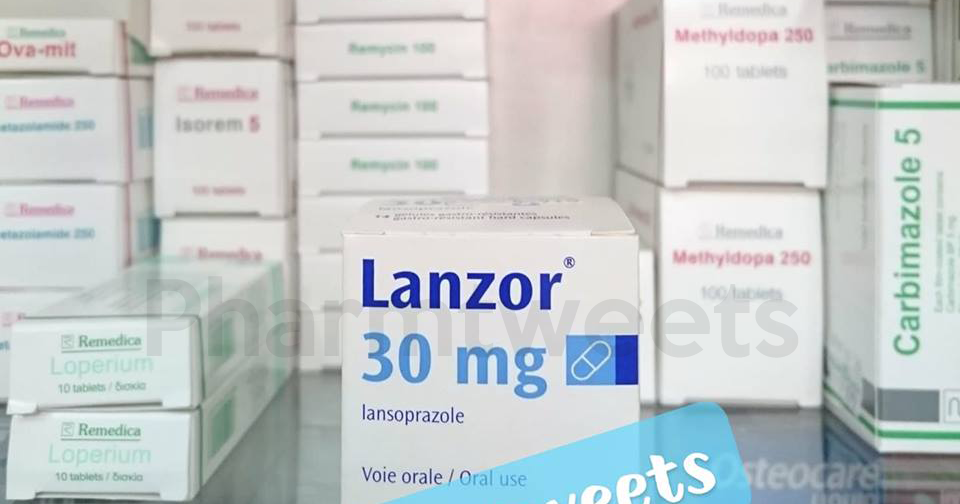 فارم تويت PharmTweets: دواء لانزور Lanzor