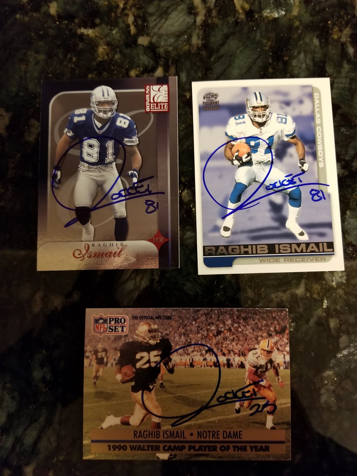 Autograph Through The Mail Athletes: Raghib Ismail