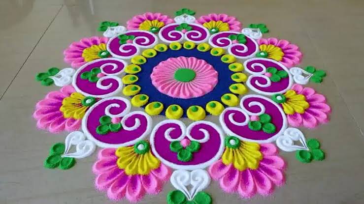 73 Colourful Rangoli in one pdf file