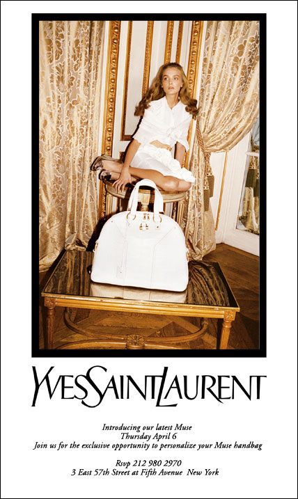 The smell of art: YSL advertising