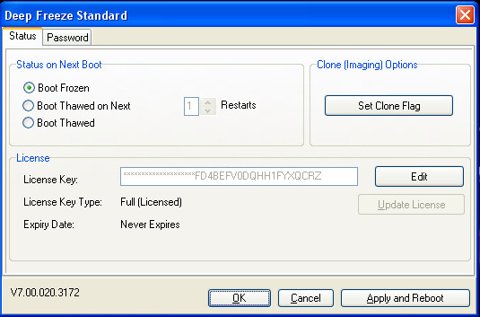 Deep Freeze Standard 7.22.060.3453 FULL licensed (Never Expires)
