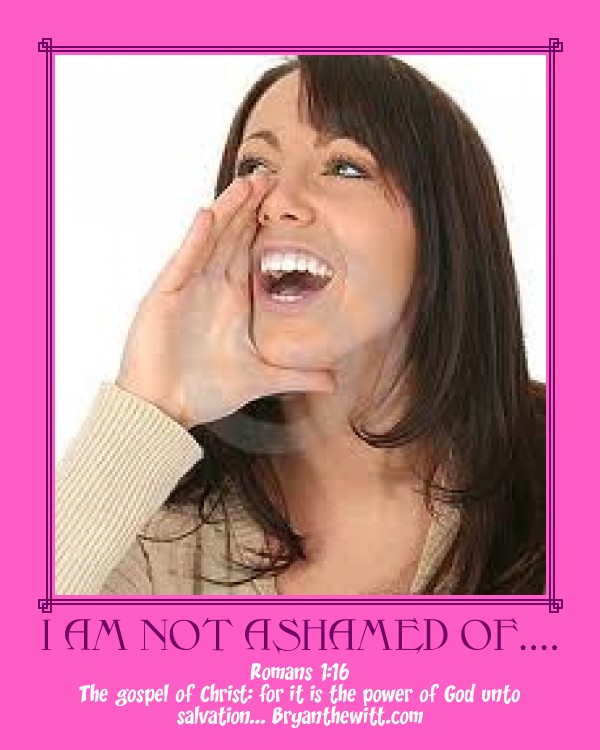 Anita Hewitt: I Am Not Ashamed......