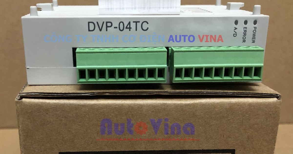 DVP04TC-S Temperature Module | Delta - Mitsubishi - Siemens