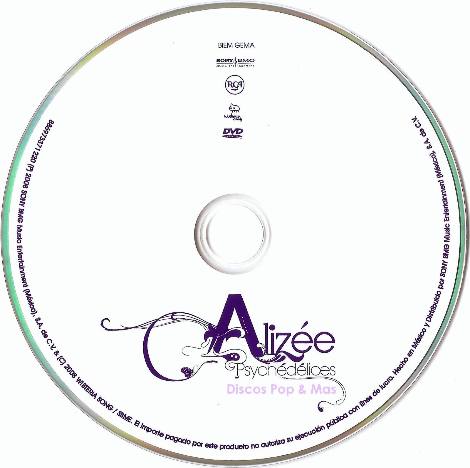 Discos Pop & Mas: Alizée - Psychédélices (Tour Edition)