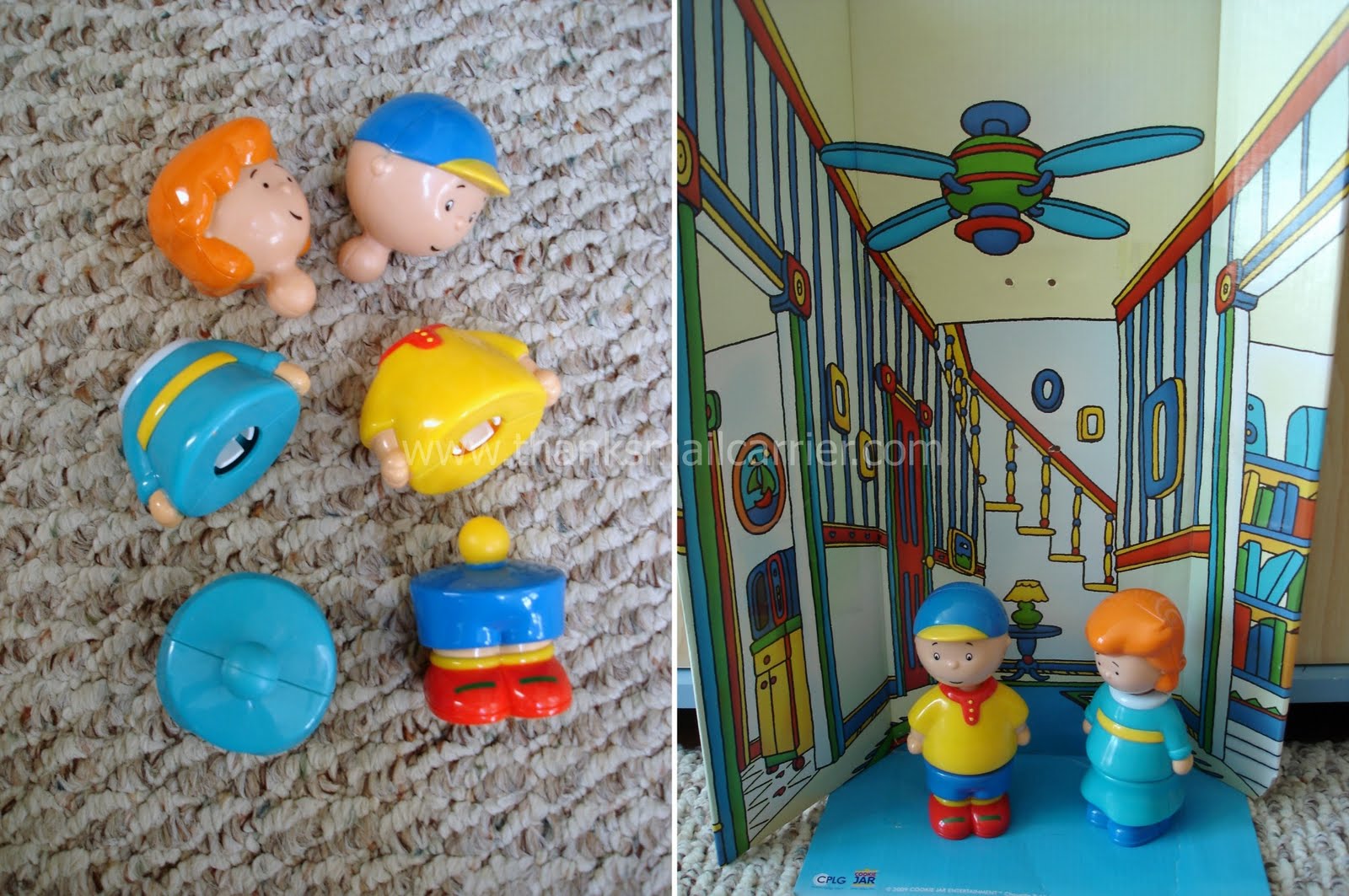 Thanks, Mail Carrier | Caillou Toys: Caillou Doll & Caillou Learning ...