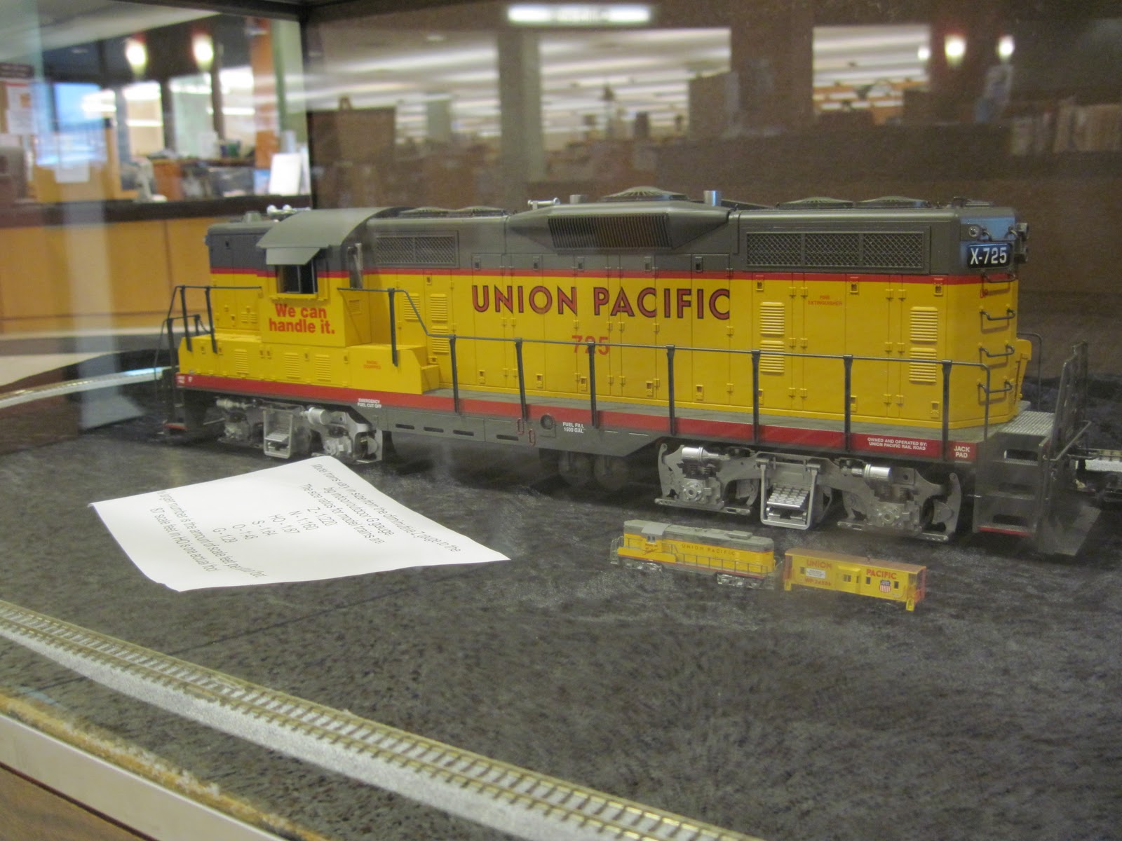 Public Library Displays: House of Trains
