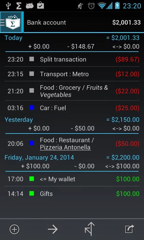 App Gratis: My Expenses ~ Apps do Android