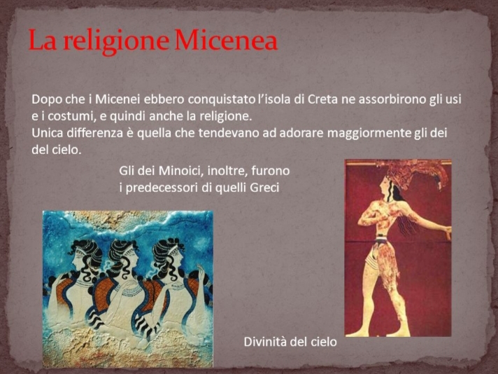 Classe Quarta B: I MICENEI