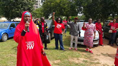 Photos: Police stop BBOG members from entering Aso Rock