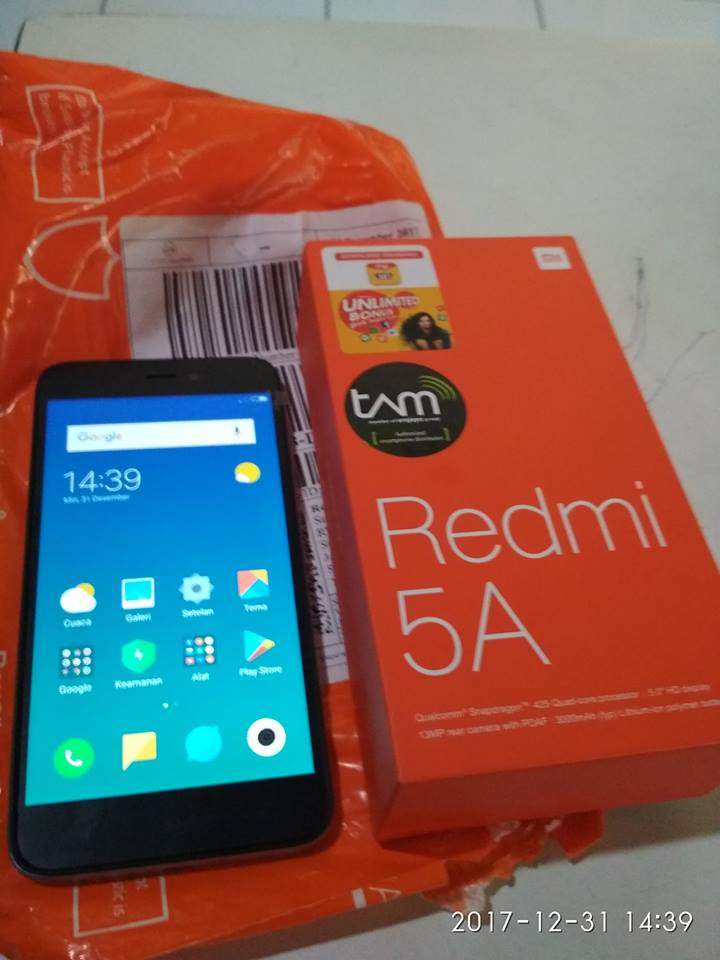 Mengenal Xiaomi Redmi 5A Harga 999K