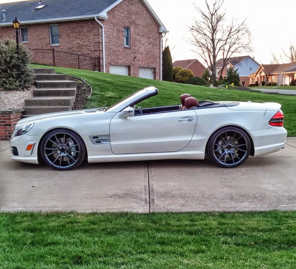 Mercedes-Benz SL63 AMG on Niche Vicenza wheels | BENZTUNING