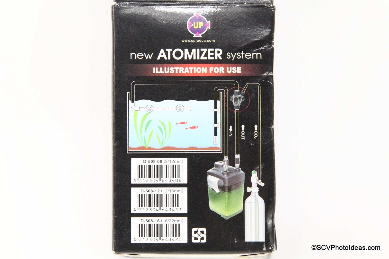S.C.V. Aquascaping Ideas: UP External In Line CO2 Atomizer