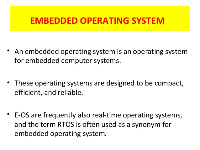 UNIT 1 : EOS : Operating Systems and Real Time Systems - STUDYNODDY ...