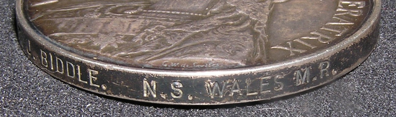 Lost Medals Australia: Thomas Biddle