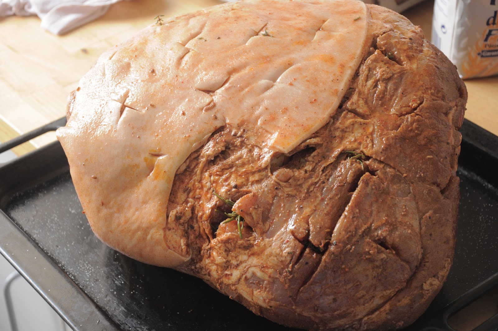 Gourmet Glutão: Comidas do casorio : pernil