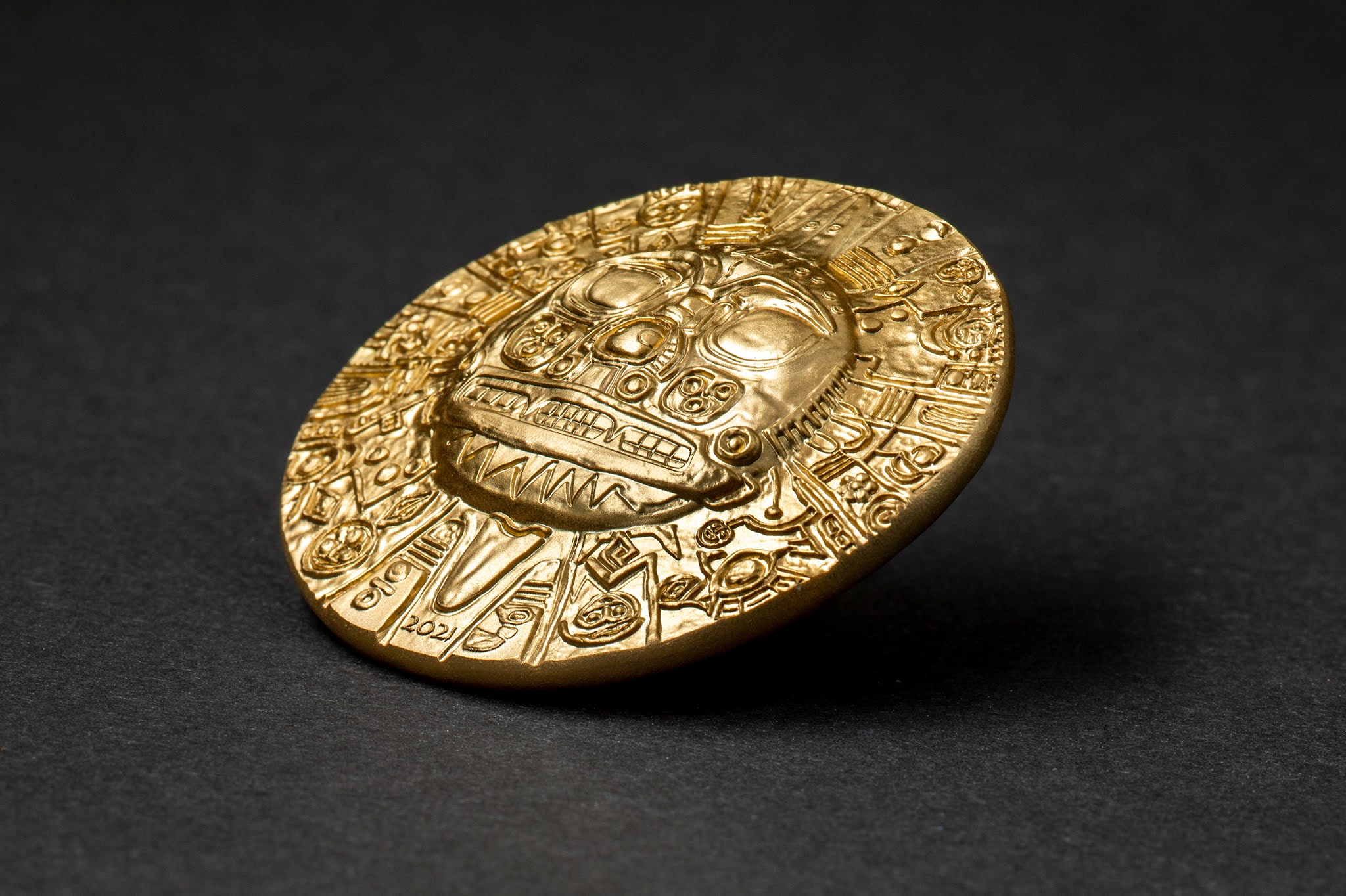 coins and more: 1662) "INCA SUN GOD," Republic of Palau: A $5 (Five ...