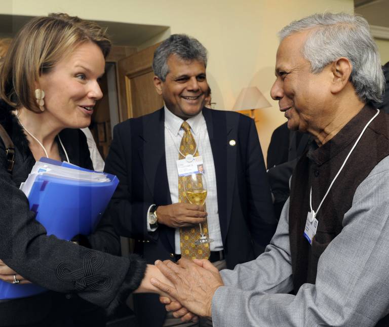 Queen Mathilde: Flashback: World Economic Forum 2010