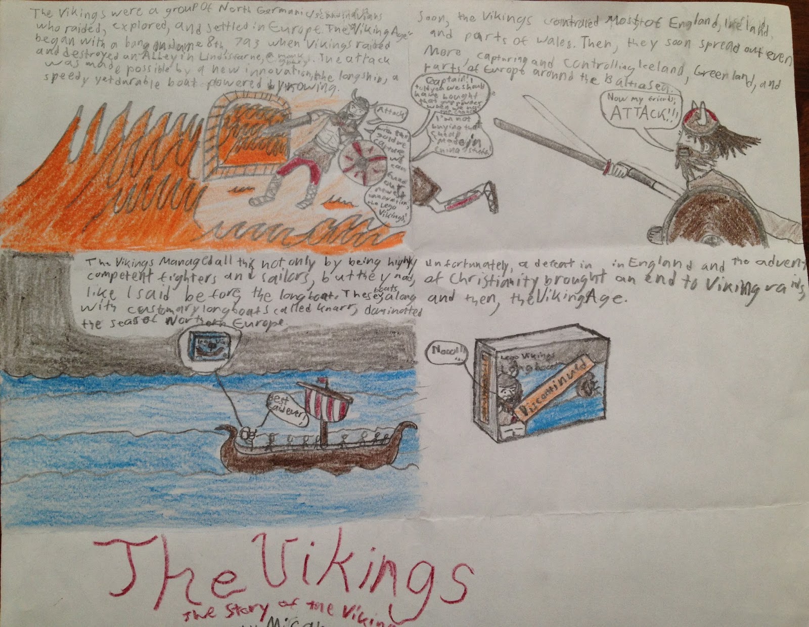 D.A.T.A. Scholars: Fall of Roman Empire - Barbarian COMIC!