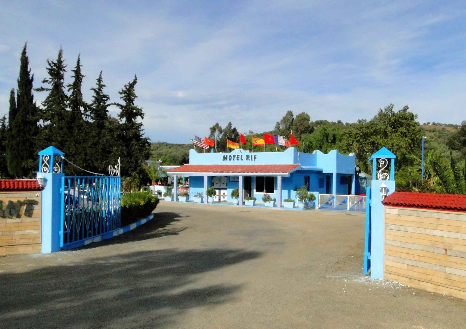 cnou-au...MAROC: Au camping Motel Le Rif (Samedi 23 Avril 2016)