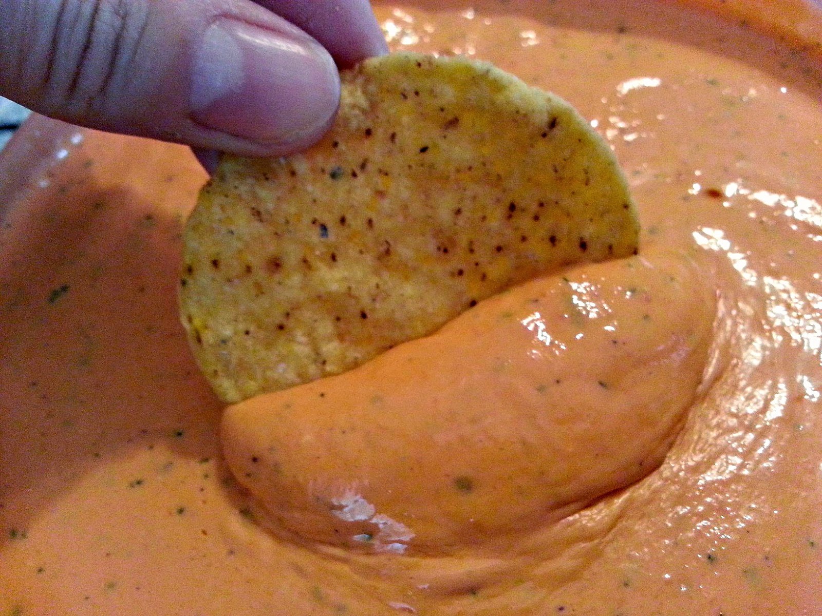 Little Mama: Creamy Roasted Red Pepper Dip