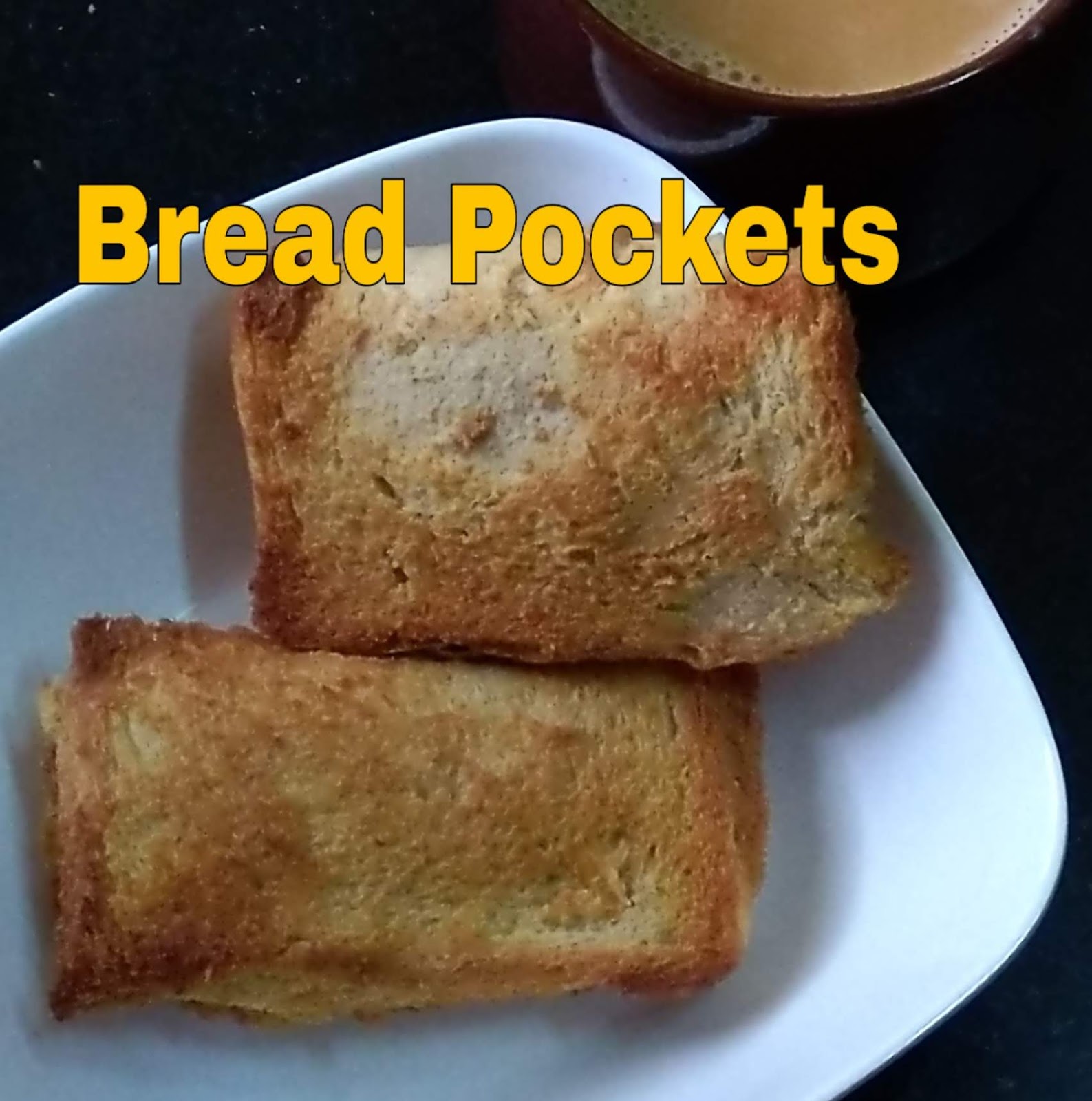 Swadisht Kitchen: Bread Pockets (Airfried Recipe)