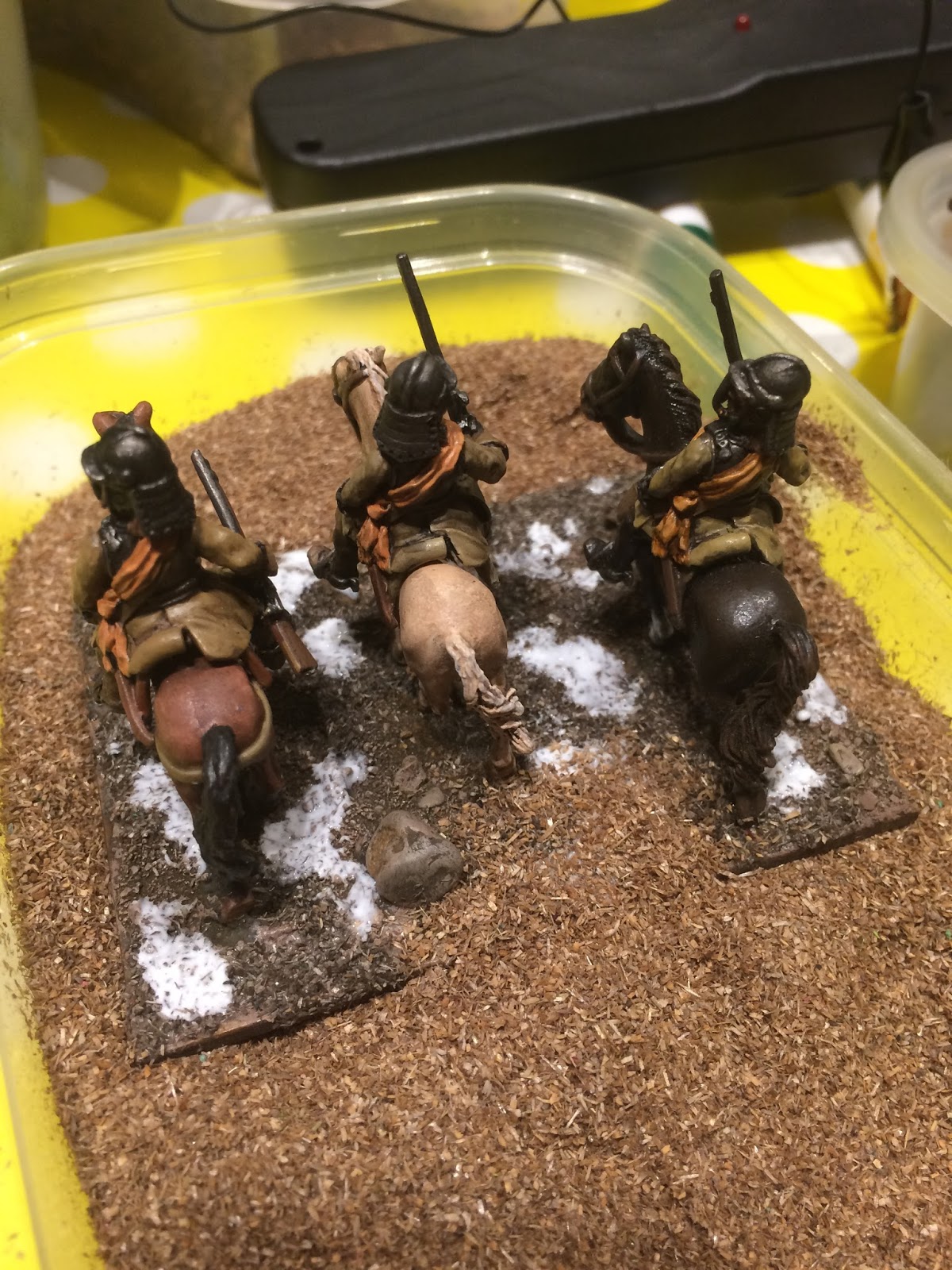 iron mitten: Basing English Civil War Cavalry