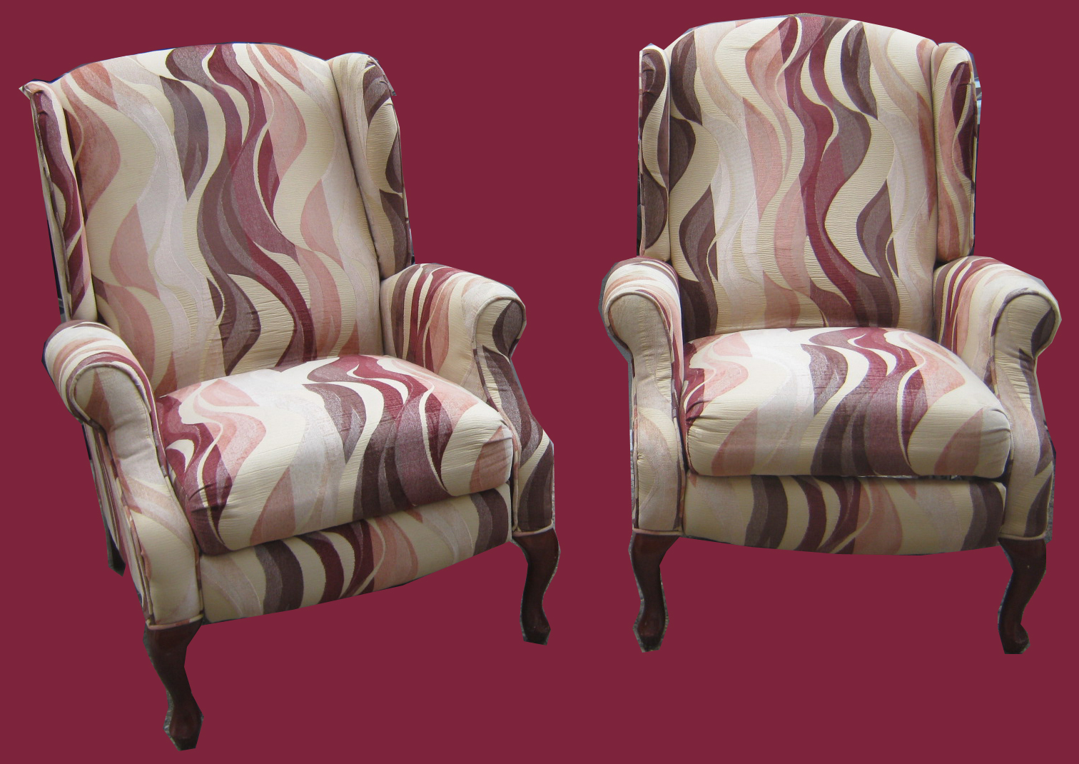 Uhuru Furniture & Collectibles: Colorful Recliners SOLD