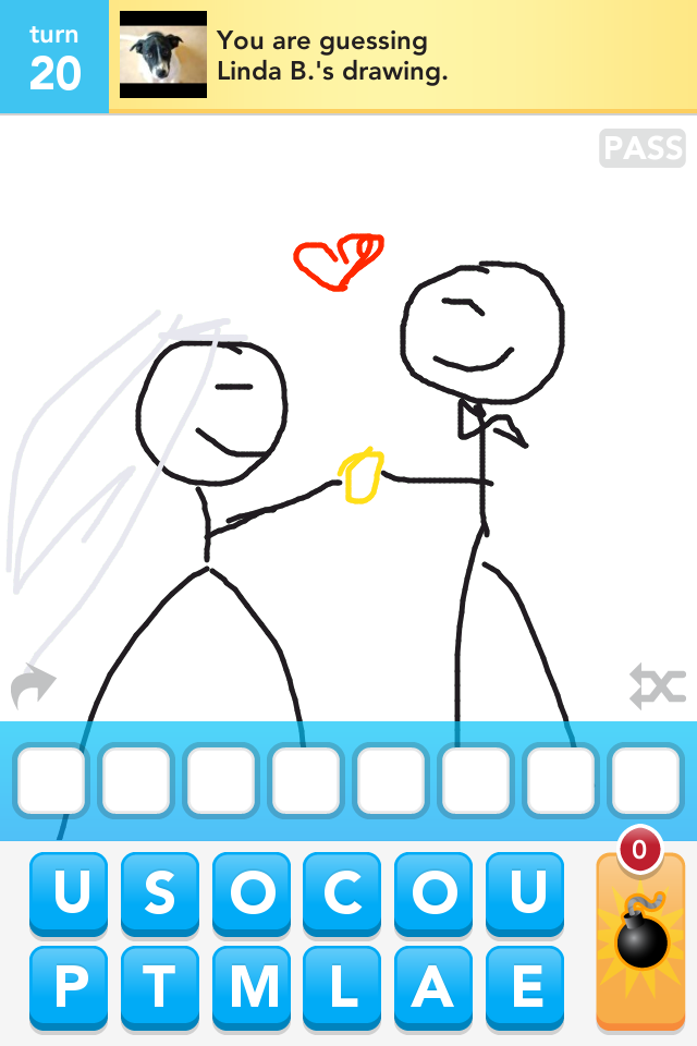 good for something: Draw Something App round