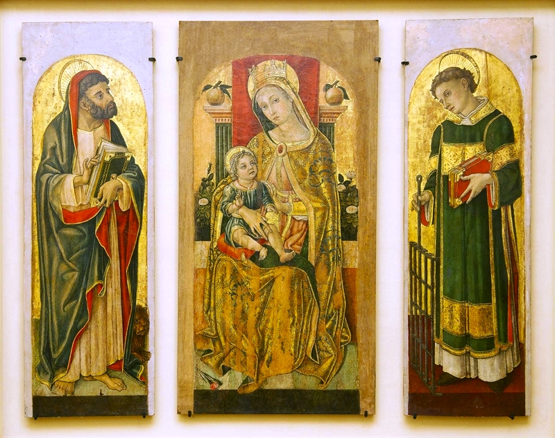 The Vittore Crivelli's Room Pinacoteca Civica di Ripatransone