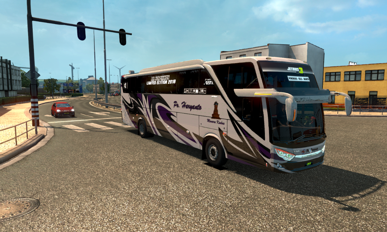 12 Mod bus jetbus 3 HD, HDD dan SHD ETS2 1.30 -1.31 - Euro truck ...