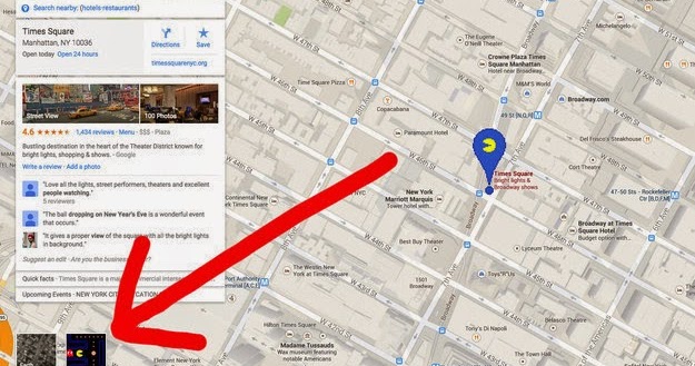 Creative Mountain Games: Throwback Thursday - Google Maps Pac Man, Leia ...